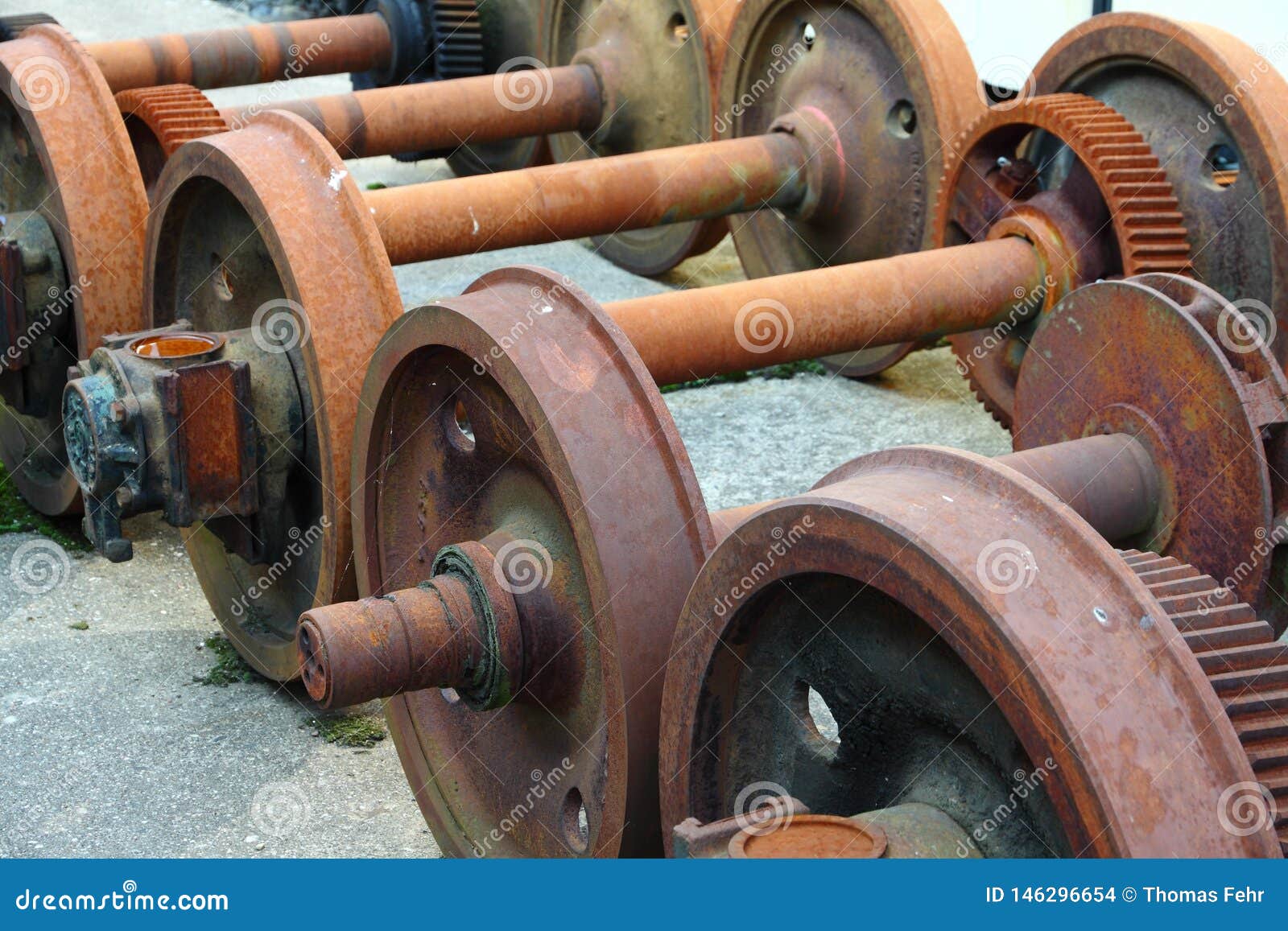 Old train wheels stock photo. Image of railway, nostalgia - 146296654
