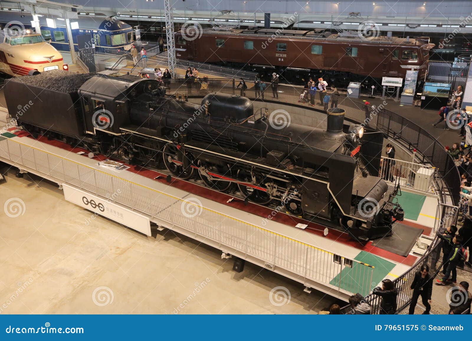 Old Trains in Railway Museum of Omiya Editorial Image - Image of train ...