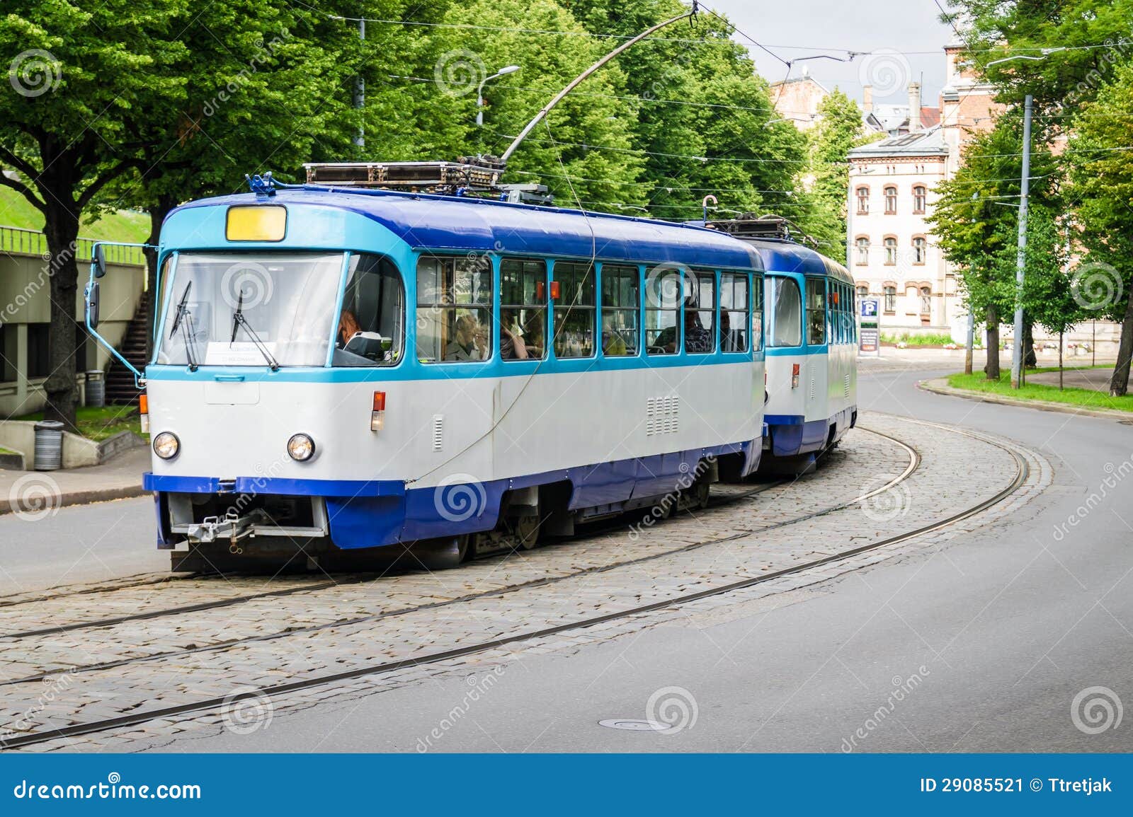 Old Tram stock image. Image of tourism, cityscape, tramway - 29085521