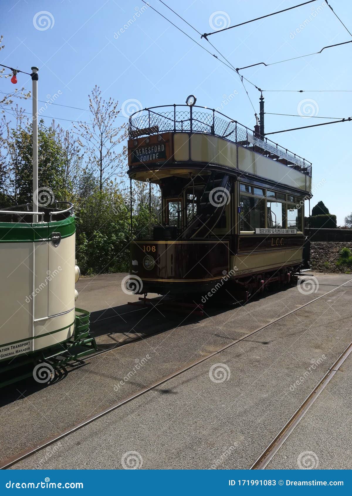 Old Tram Line and Beautiful Bridge Editorial Stock Photo - Image of ...