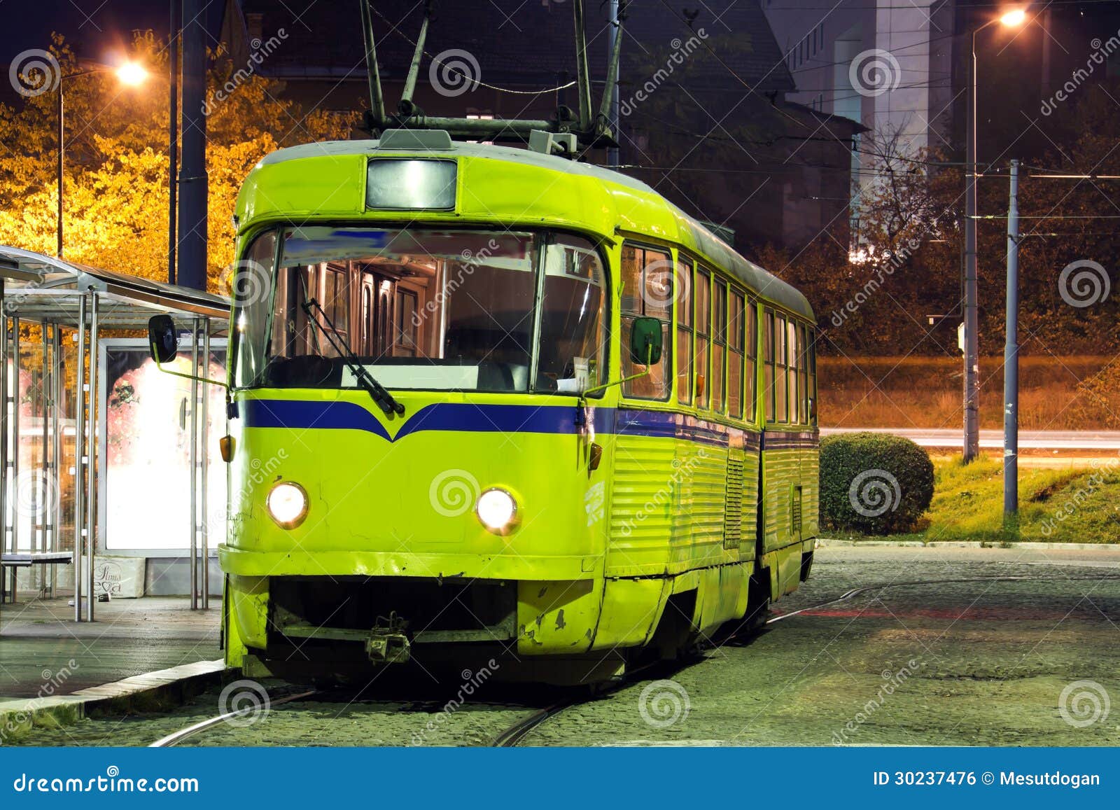 Old tram stock photo. Image of electric, street, picturesque - 30237476