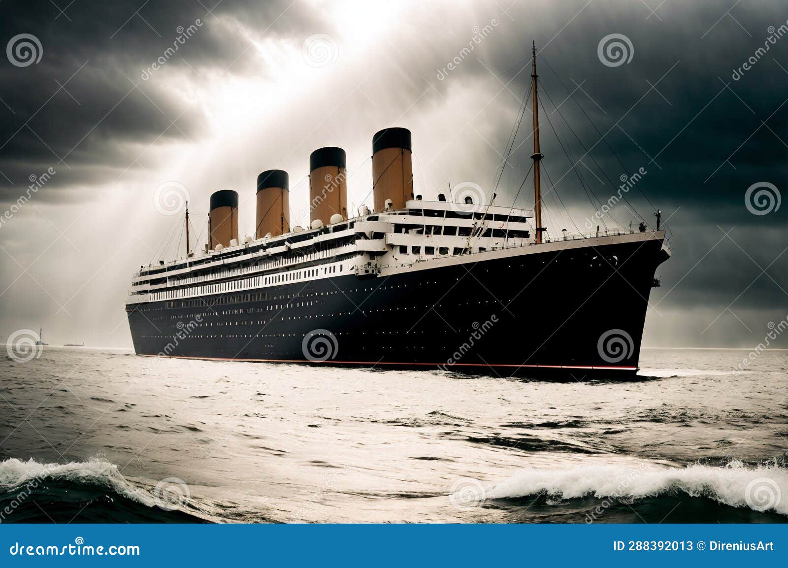 Maritime Strength At Dusk: Gibraltar's Anchor Chain. Concept Maritime ...