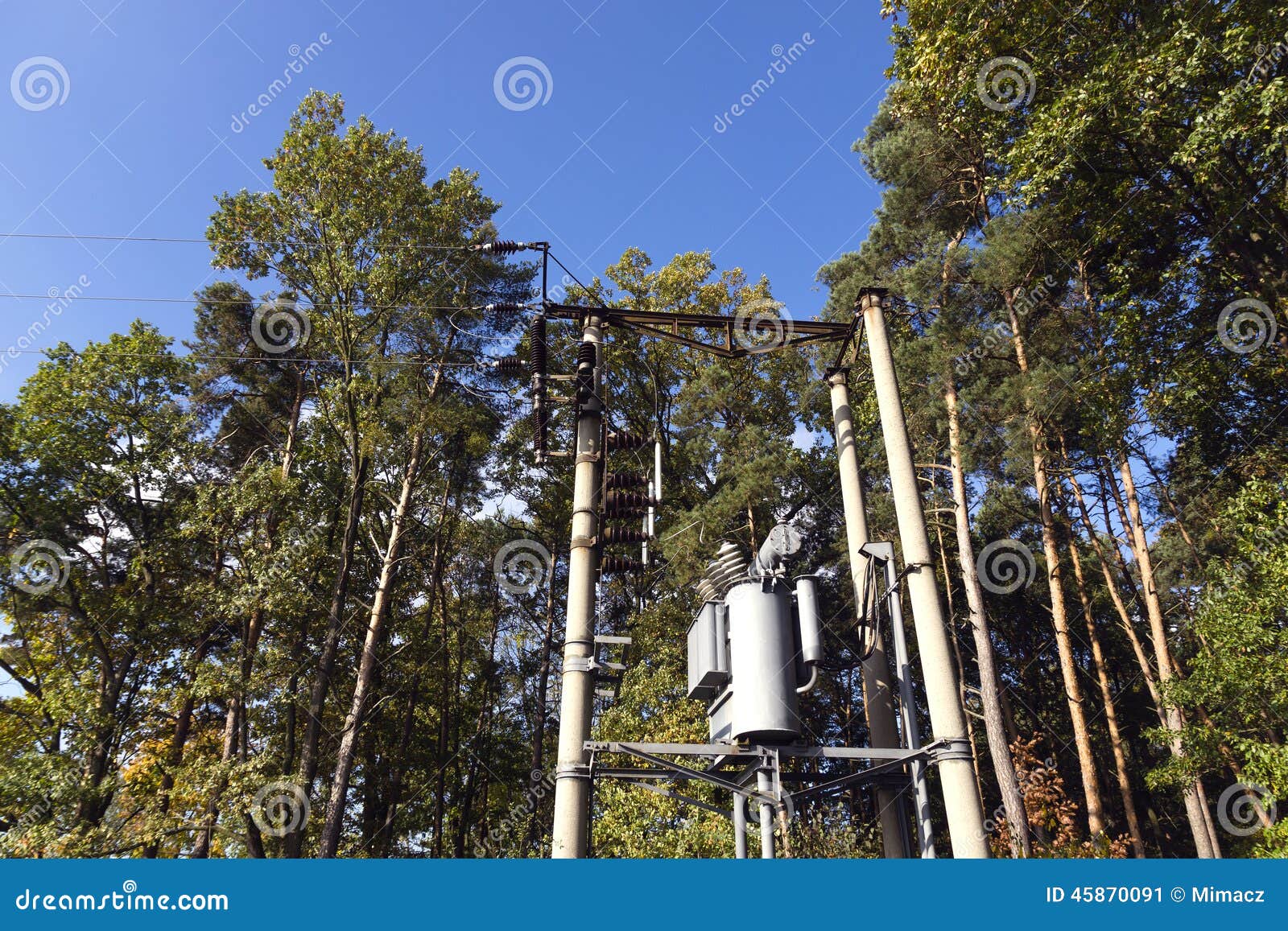 Old transformer station stock image. Image of station - 45870091