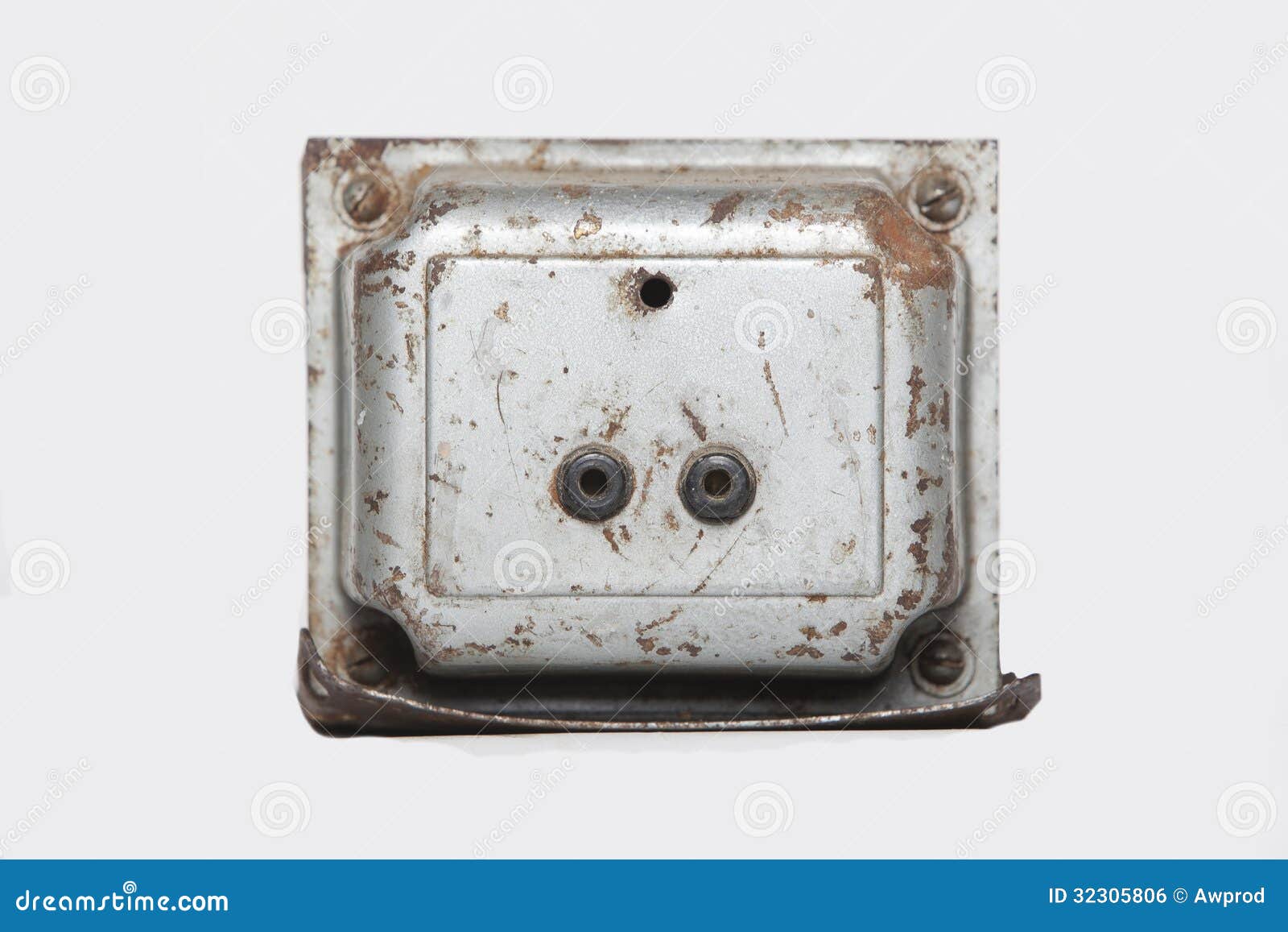 Old transformer stock photo. Image of electrical, isolated - 32305806