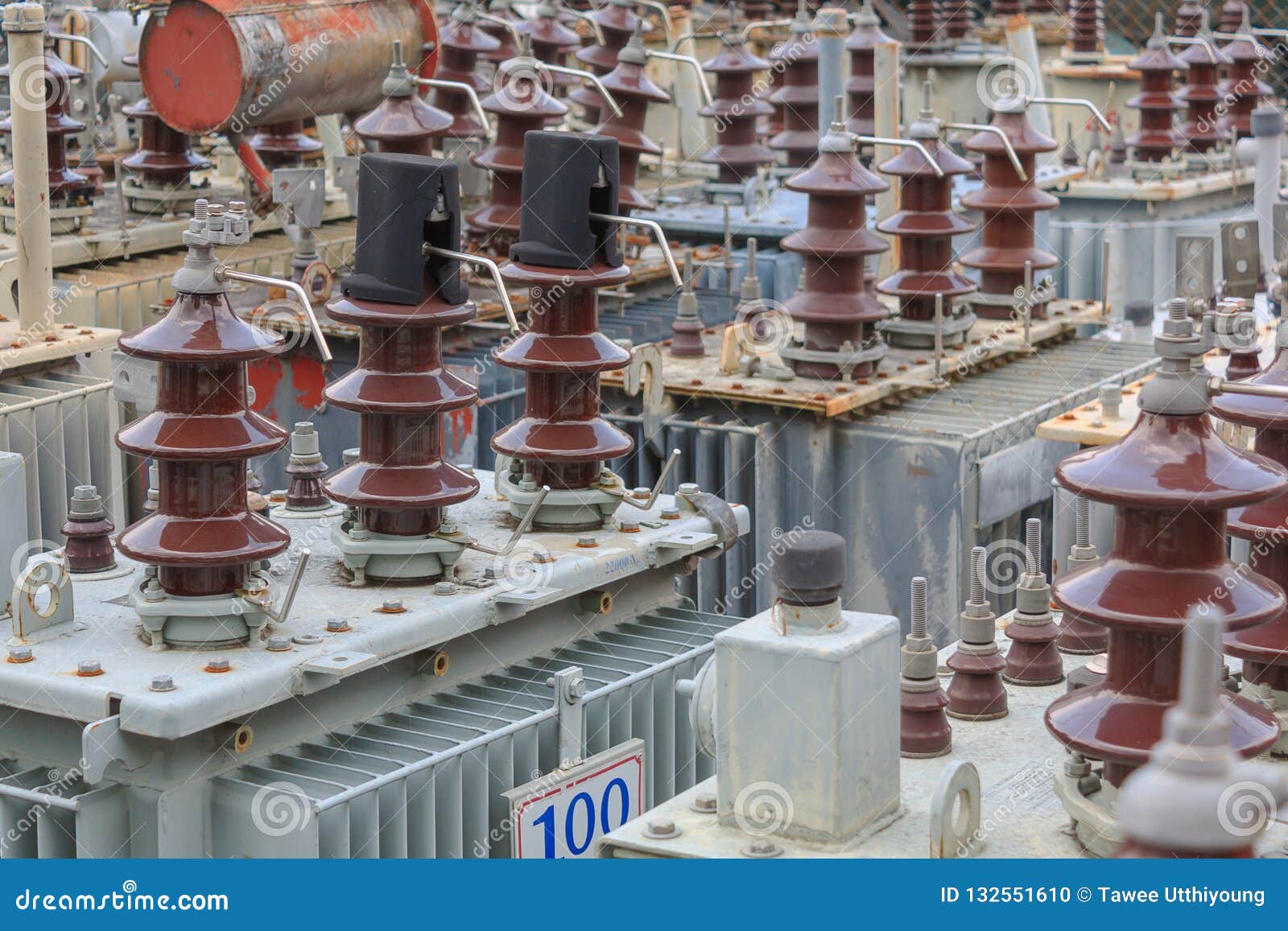 Old Transformer in Warehouse Stock Photo - Image of transformer ...