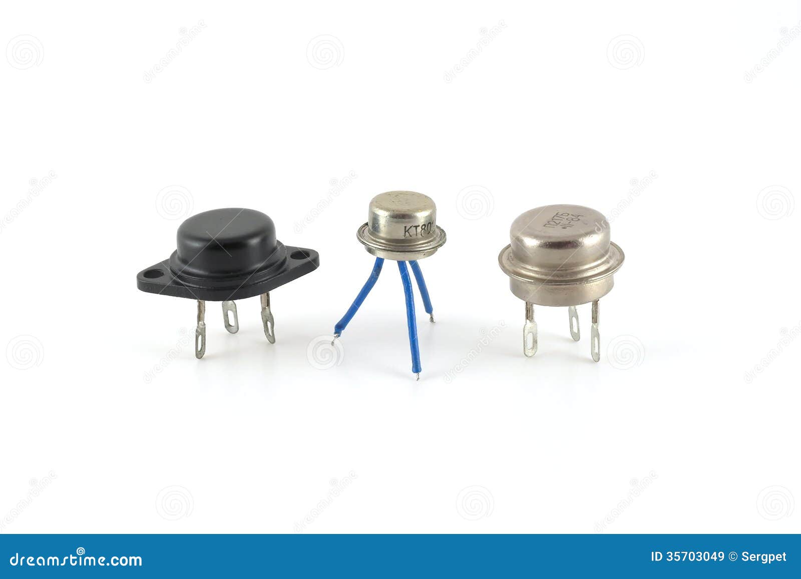 Old transistors stock image. Image of circuit, power - 35703049