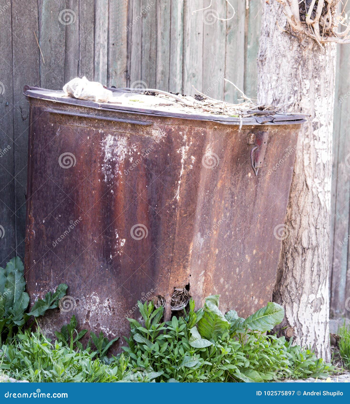 Old trash stock image. Image of rusty, recycle, environmentconscious ...