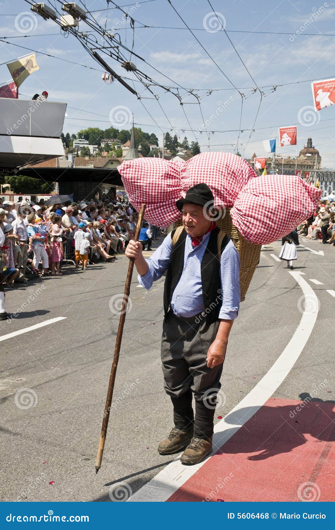 The old traveller editorial stock photo. Image of event - 5606468