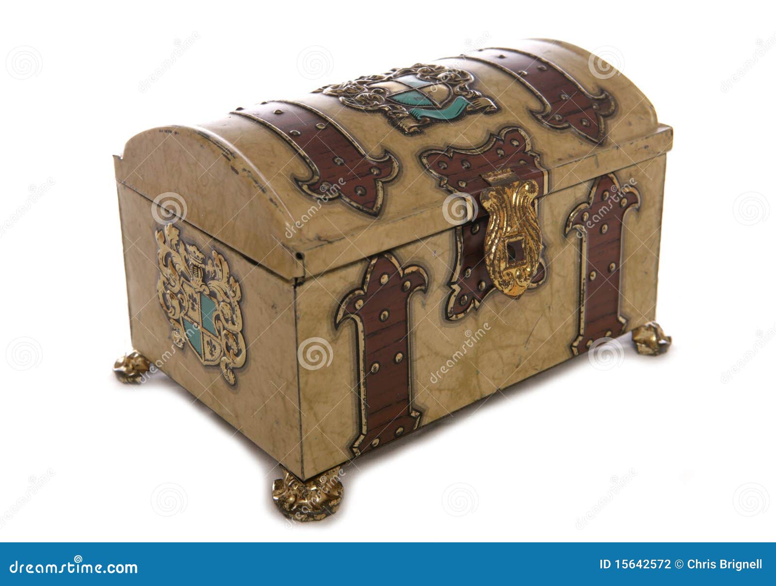 Old treasure chest stock photo. Image of studio, pirates - 15642572
