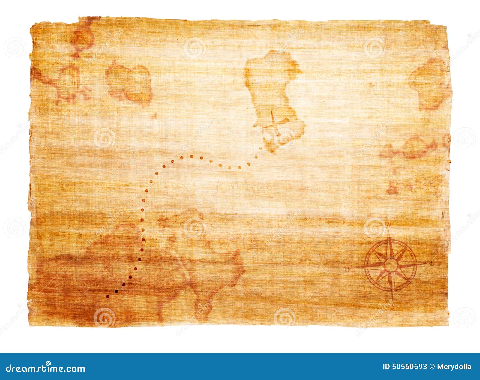 Old treasure map stock image. Image of quest, antique - 50560693