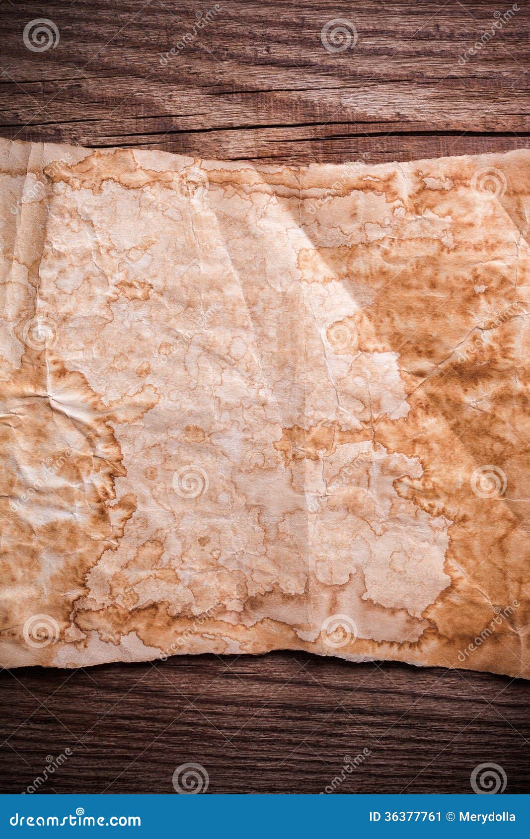 Old treasure map stock image. Image of withered, sailing - 36377761