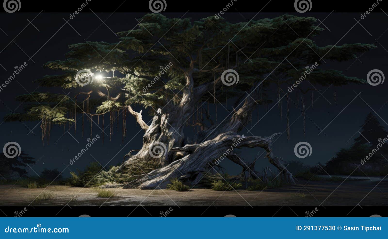 Tree From Above. Top View Of Bushes For Architectural And Landscape ...