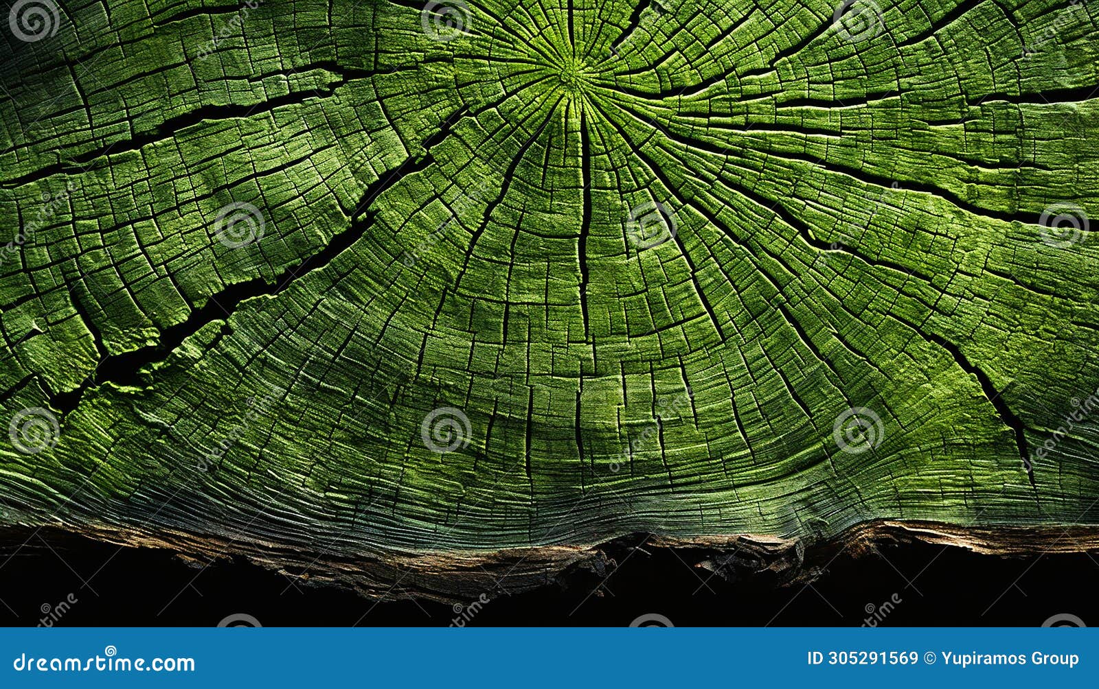 Old Tree Trunk with Concentric Growth Rings, Nature Timeless Artwork ...