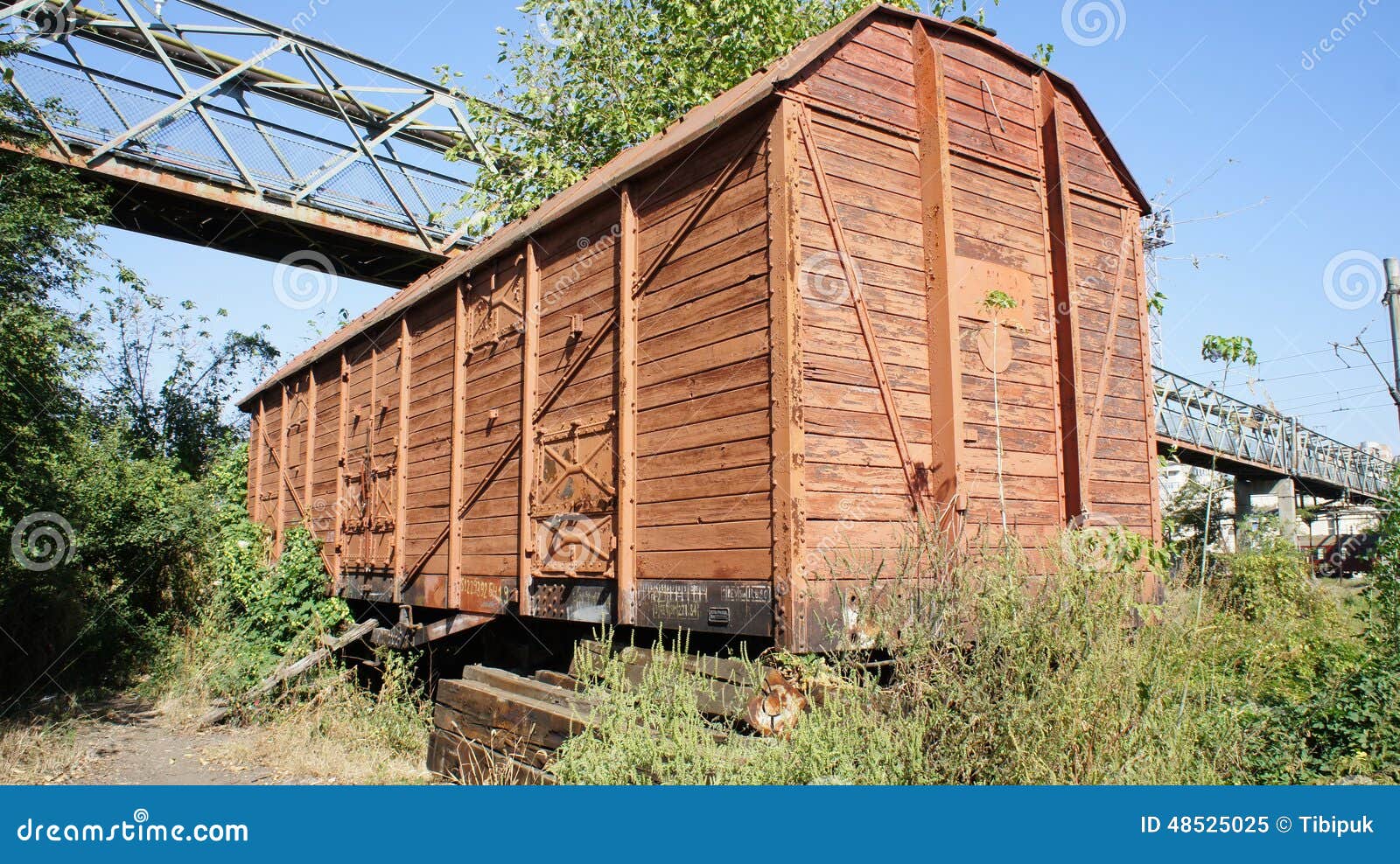 Trolley Used In The Construction Of Railways World War II Royalty-Free ...