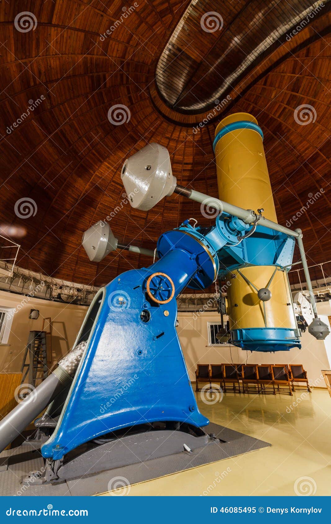 Old Trophy Large Optical Telescope Stock Image - Image of astrophysical ...