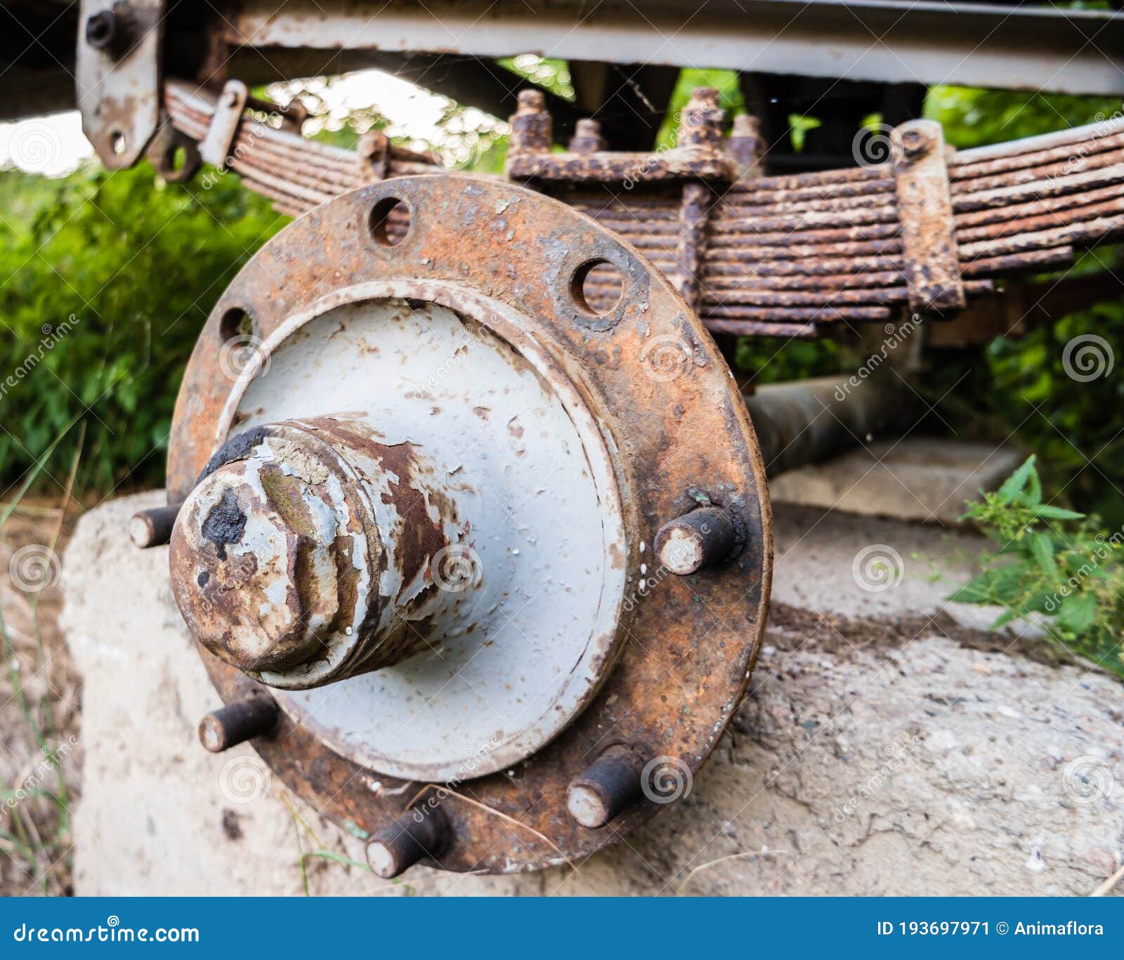 Truck Axle Cross Section Stock Photo | CartoonDealer.com #119615010