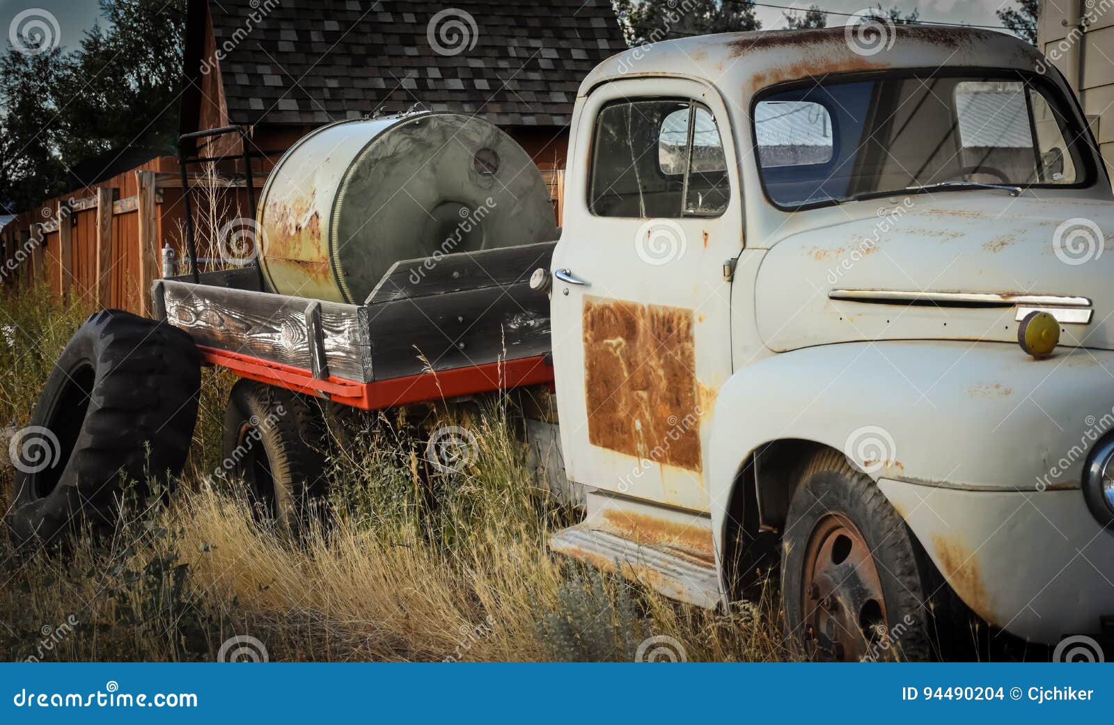 Old Truck Flatbed stock photo. Image of nostalgic, simplicity - 94490204
