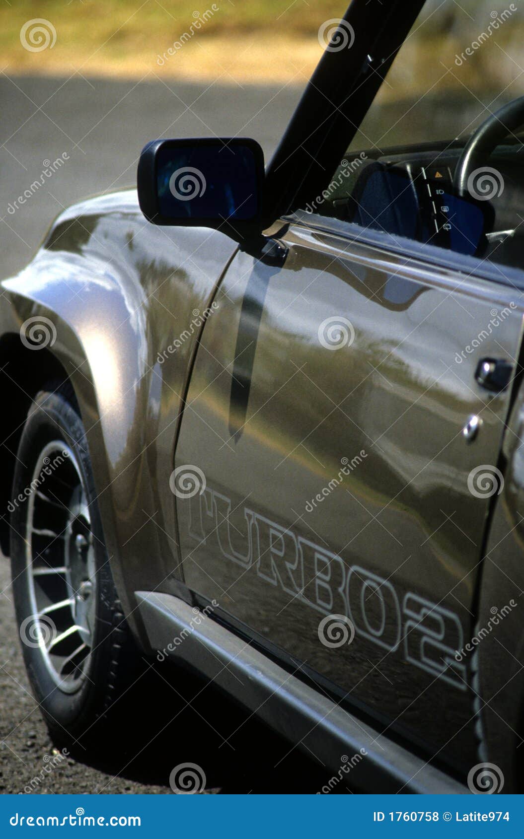 Old turbo 2 car stock photo. Image of view, rear, french - 1760758