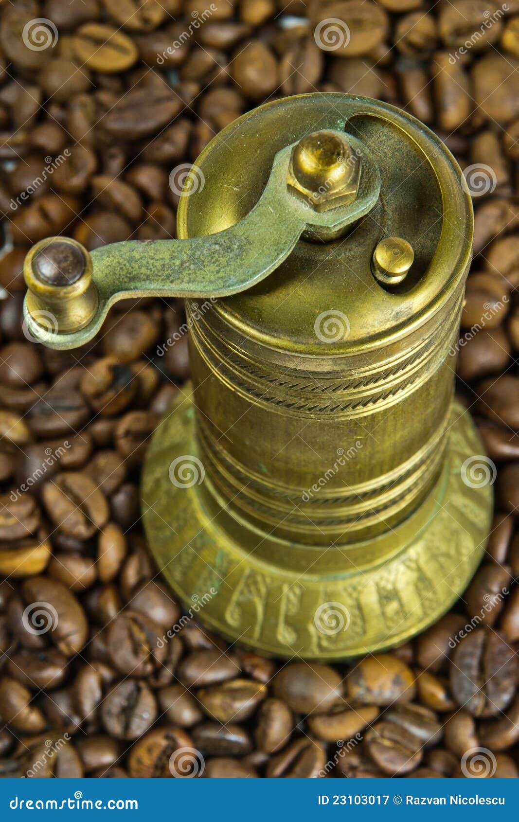 Old turkish coffee grinder stock image. Image of kitchenware - 23103017