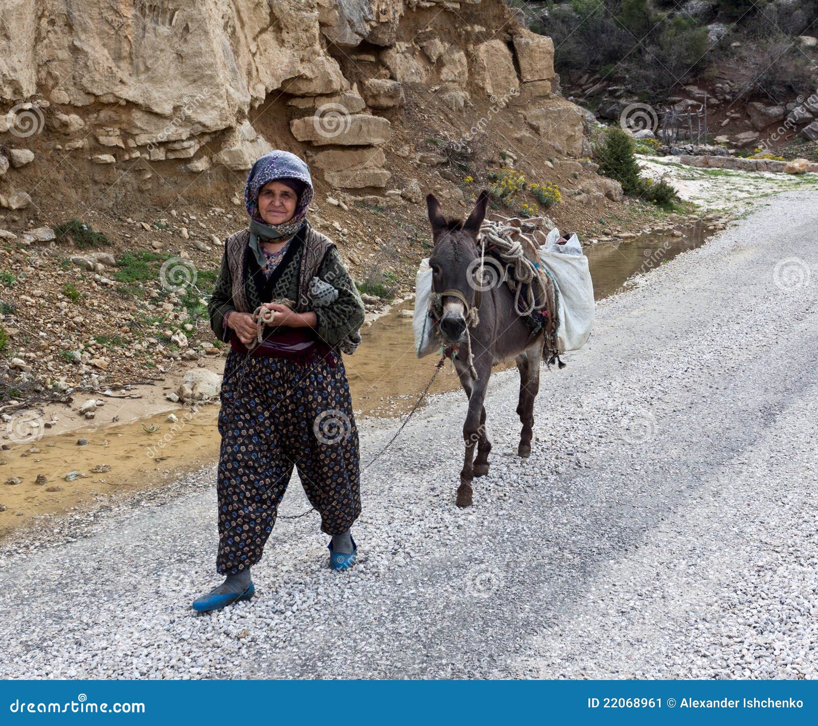 Turkish Women Wearing Traditional Clothes And Sitting On The Chairs ...