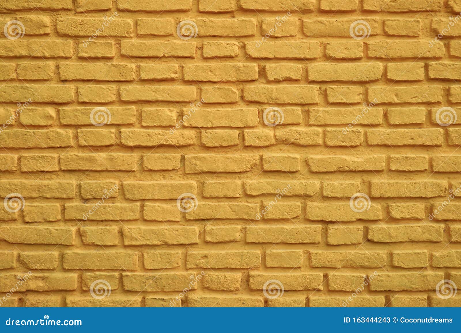 Old Tuscany Yellow Colored Brick Wall for Background Stock Image ...