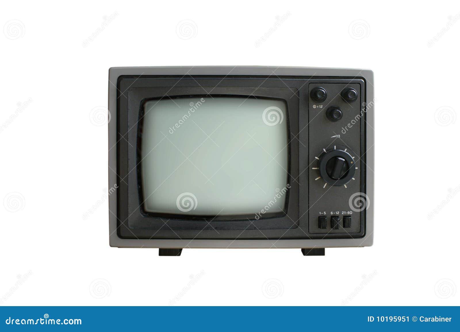 Old TV stock image. Image of broadcasting, antique, screen - 10195951