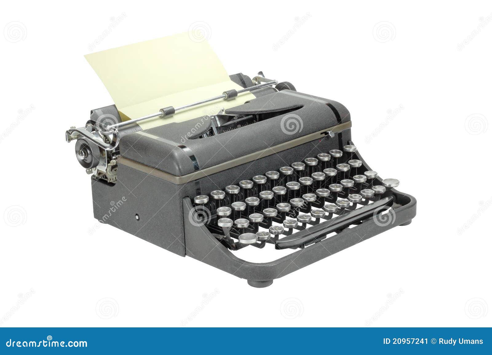 Old typewriter - 2 stock image. Image of heavy, obsolete - 20957241