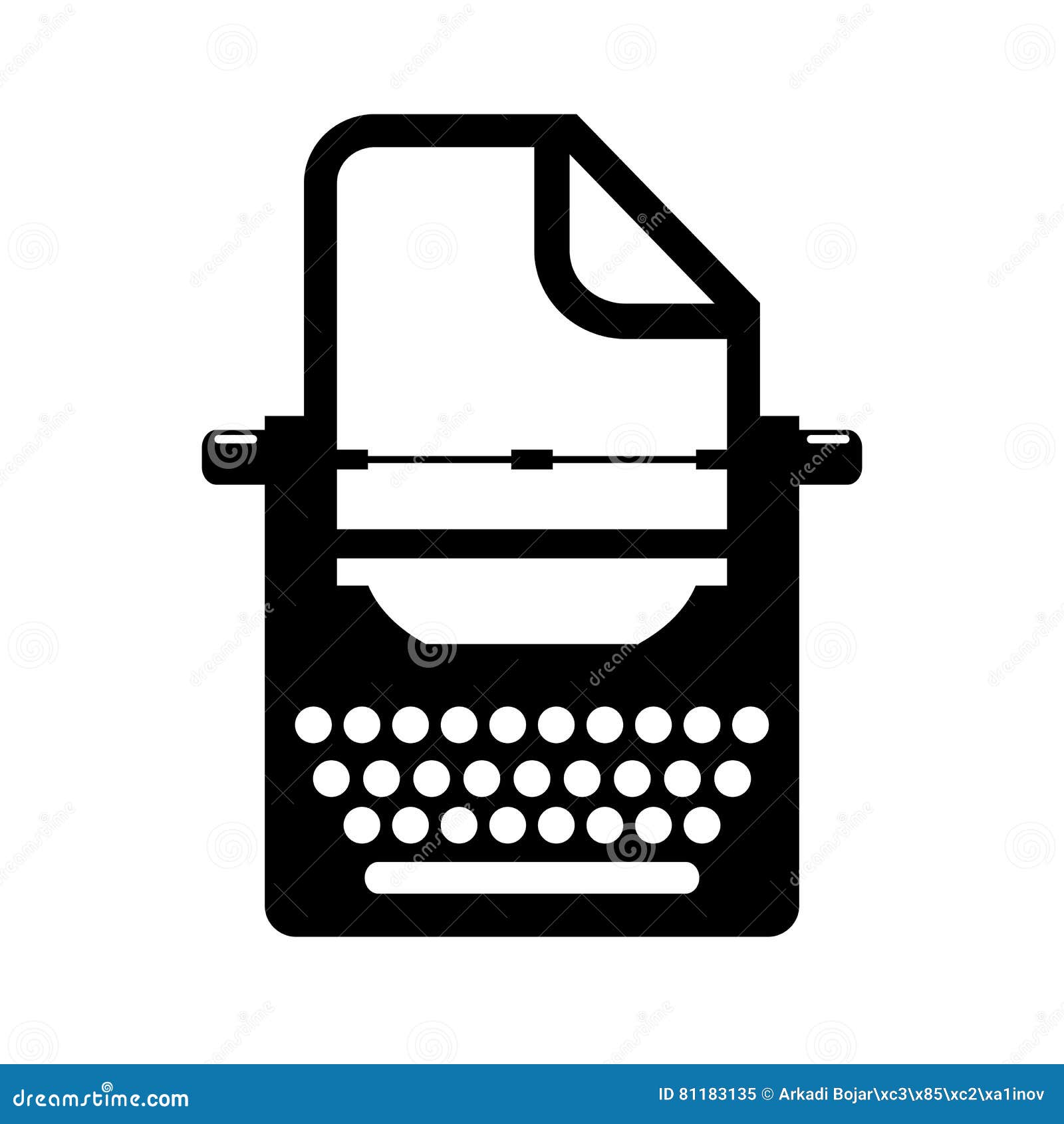 Stenographer Icon. Trendy Stenographer Logo Concept On White Background ...