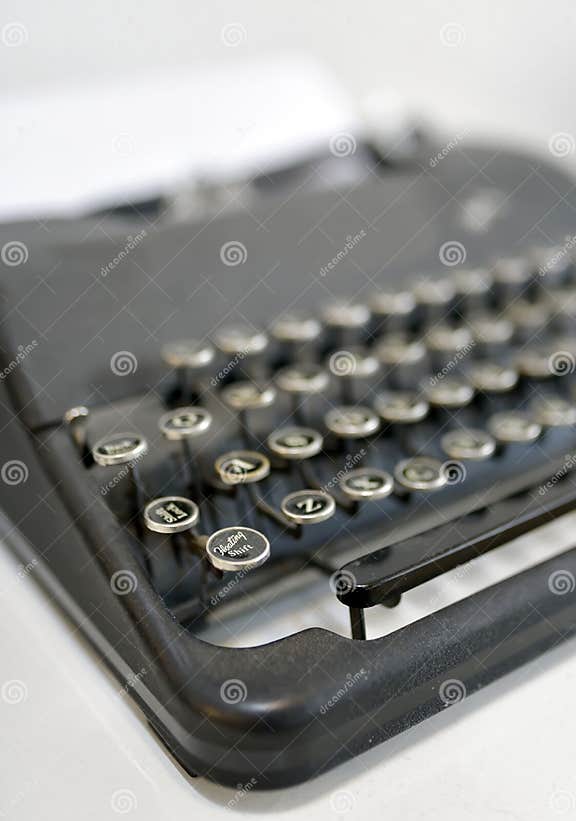 Old typing machine stock photo. Image of retro, ancient - 98376946