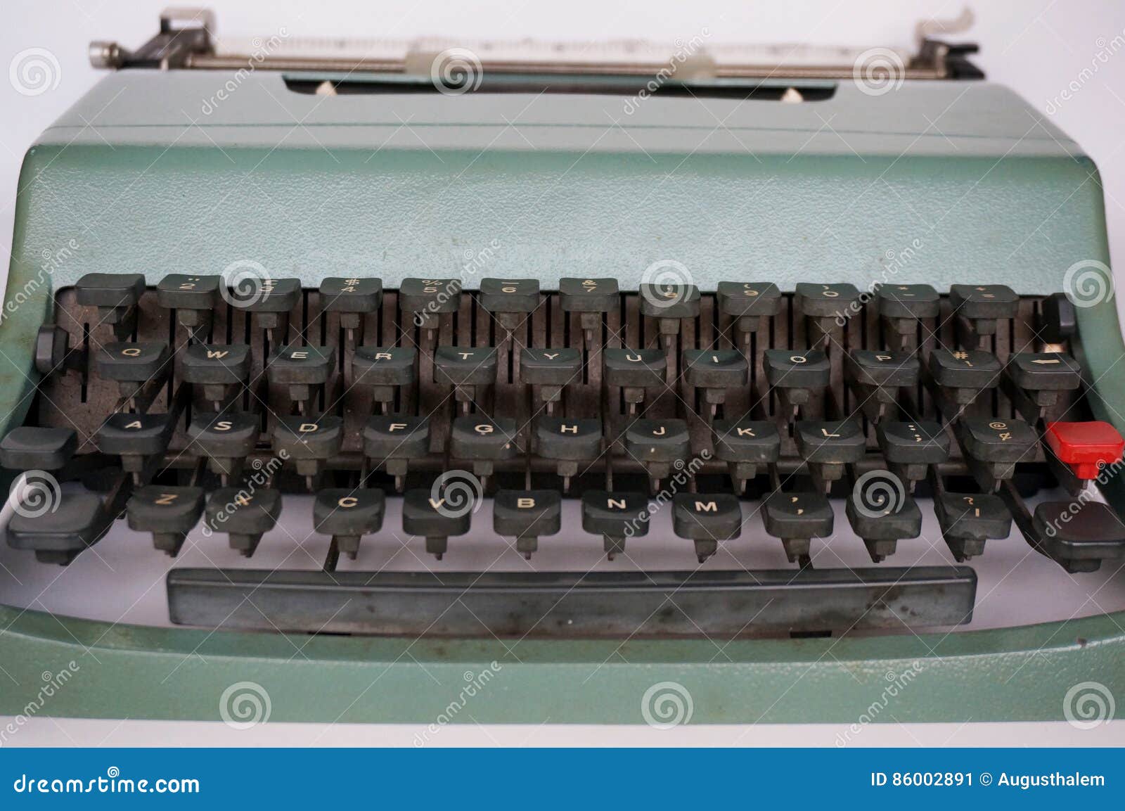 Old Typing, Writing Machine Stock Image - Image of education, antique ...