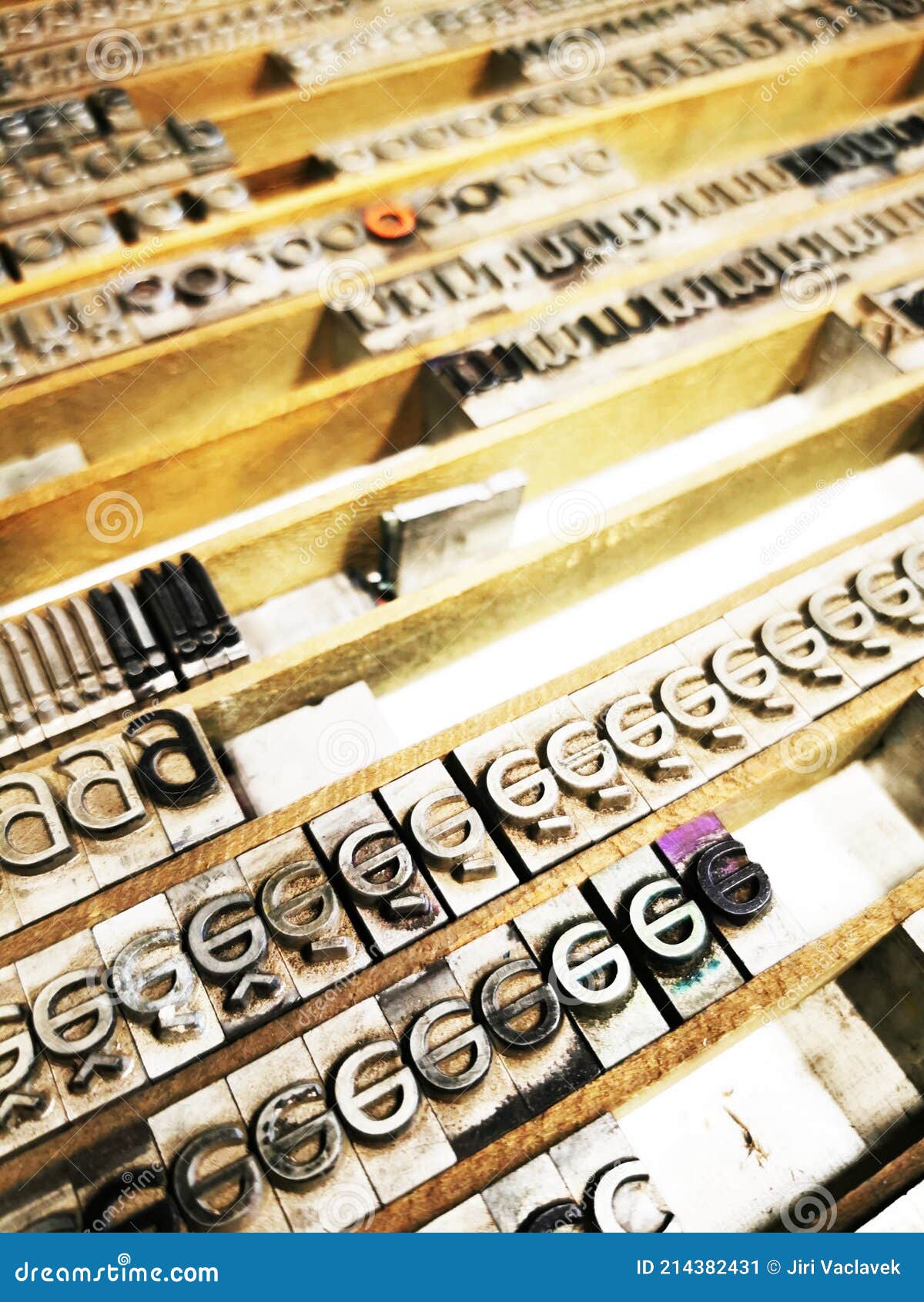 Old Typography Alphabet Letters Stock Image - Image of iron, metal ...