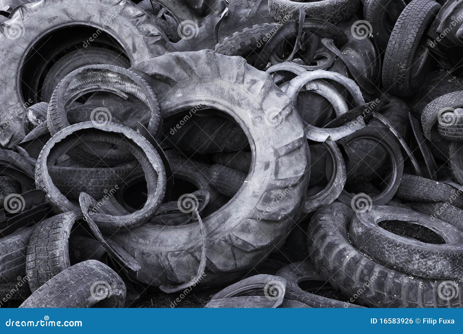 Old tyres stock photo. Image of dump, black, tube, vintage - 16583926