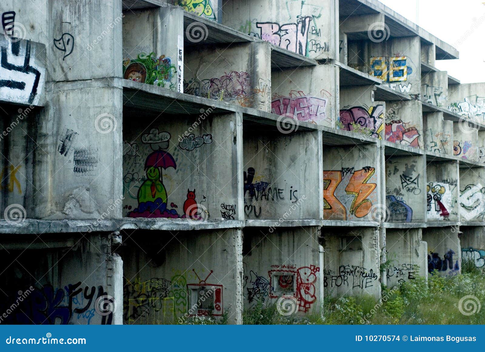 Unfinished Building And Crane Royalty-Free Stock Image | CartoonDealer ...