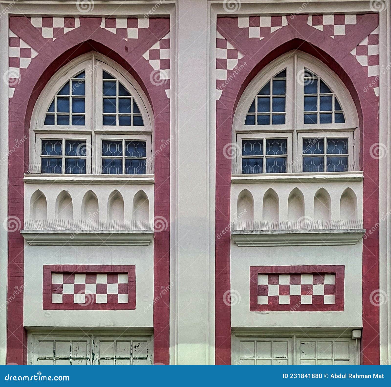 An old and unique window stock photo. Image of landmark - 231841880