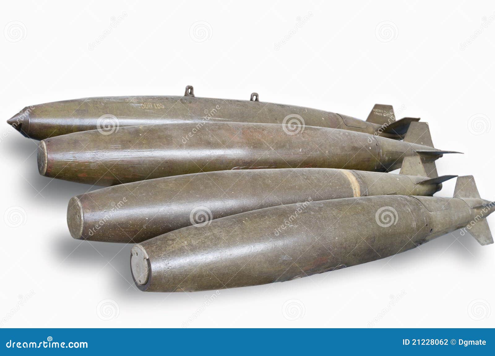 Old US bombs stock photo. Image of battlefield, battle - 21228062