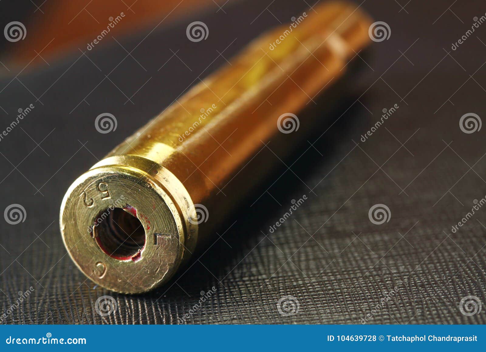 Old Used Bullet Shell Scene. Stock Photo - Image of scene, crime: 104639728