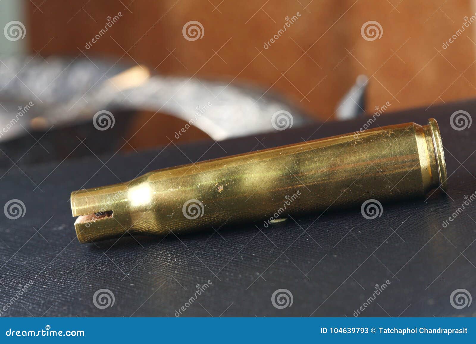 Old Used Bullet Shell Scene. Stock Image - Image of protect, protection ...