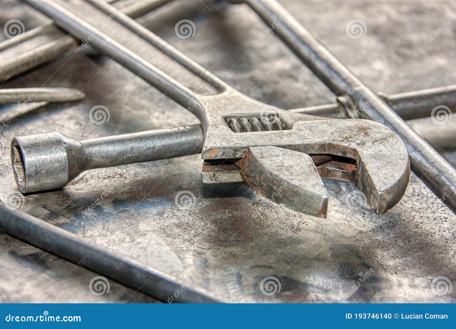 Car repair tools stock photo. Image of maintenance, auto - 193746140