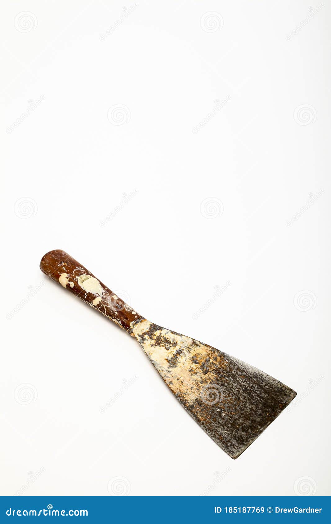 Old Used Decoraters Scraper Stock Image - Image of decoraters, putty ...