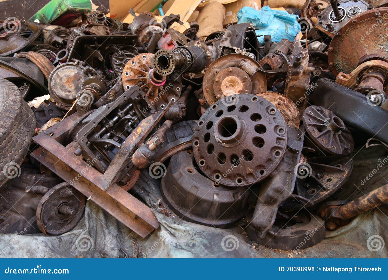 Old and Used Machinery Part Stock Photo - Image of shop, metal: 70398998