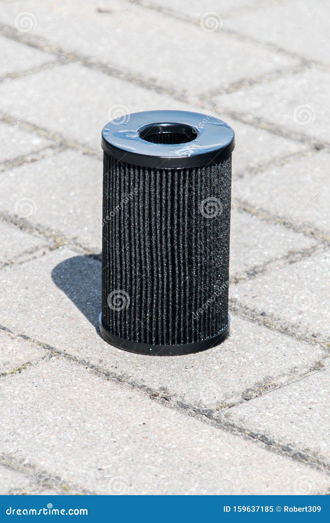 Old,used Oil Filter of Car Engine Stock Image - Image of transportation ...