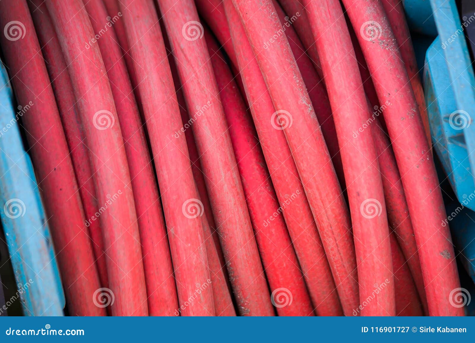 Orange Water Hose Texture Pattern Stock Image - Image of background ...