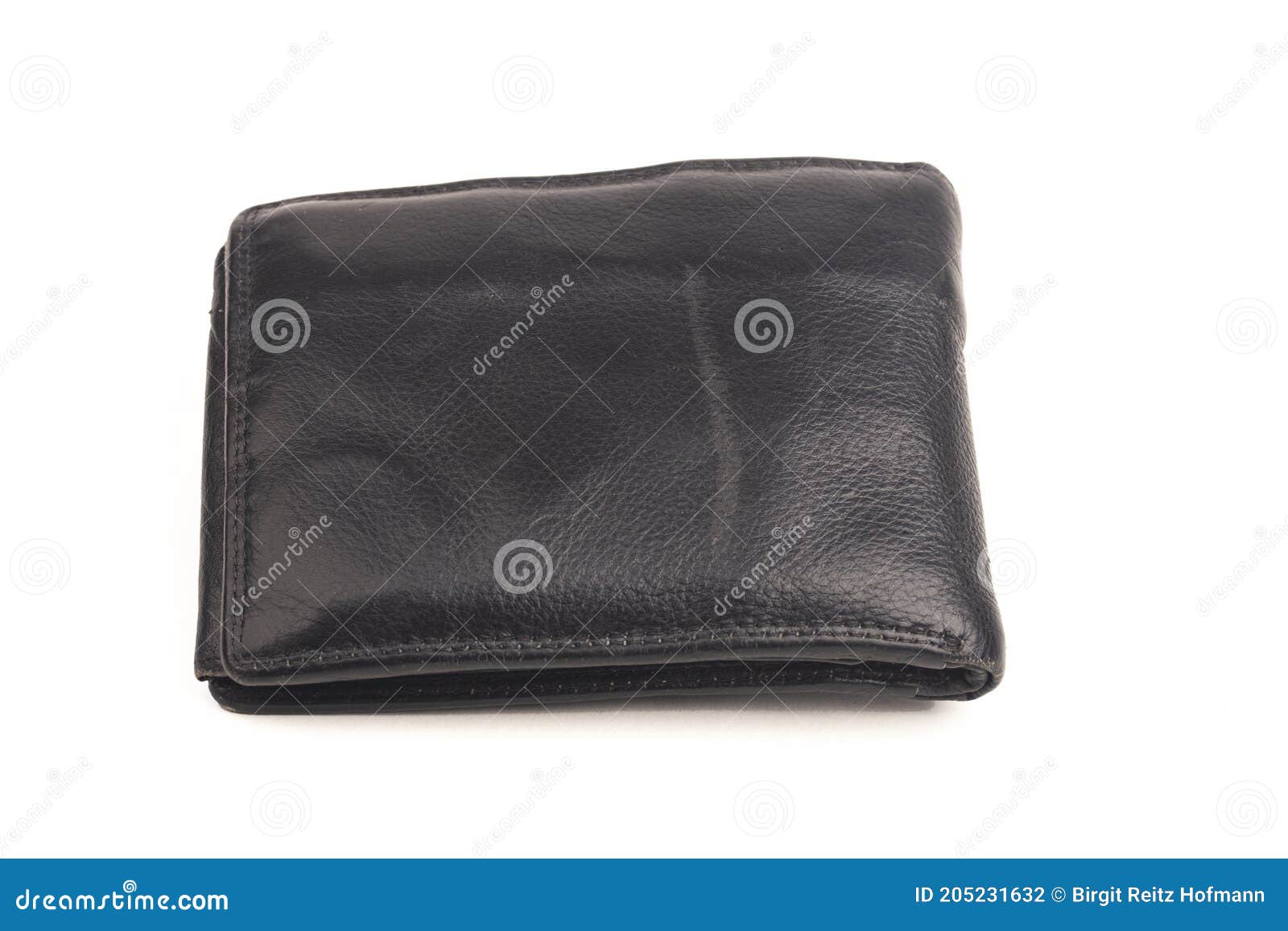 Old used Purse stock photo. Image of closeup, black - 205231632