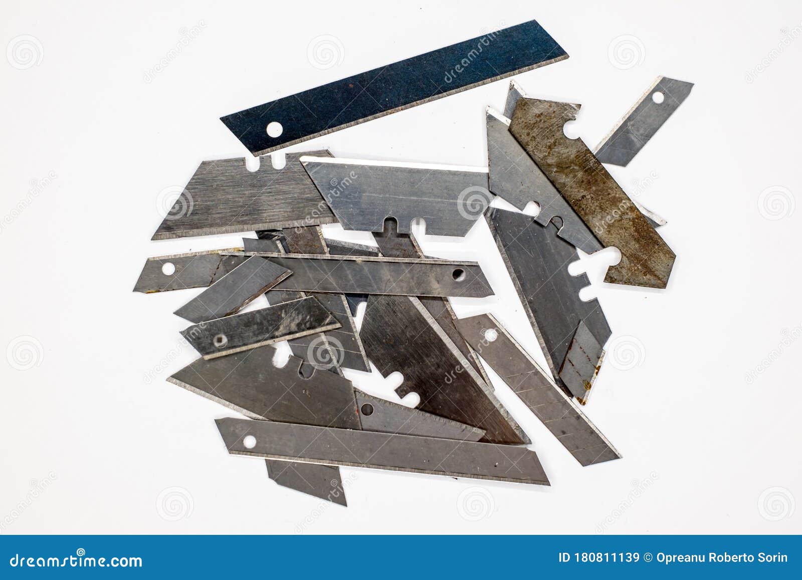 Old Used Rusty Cutter Blade Stock Image - Image of equipment, metal ...