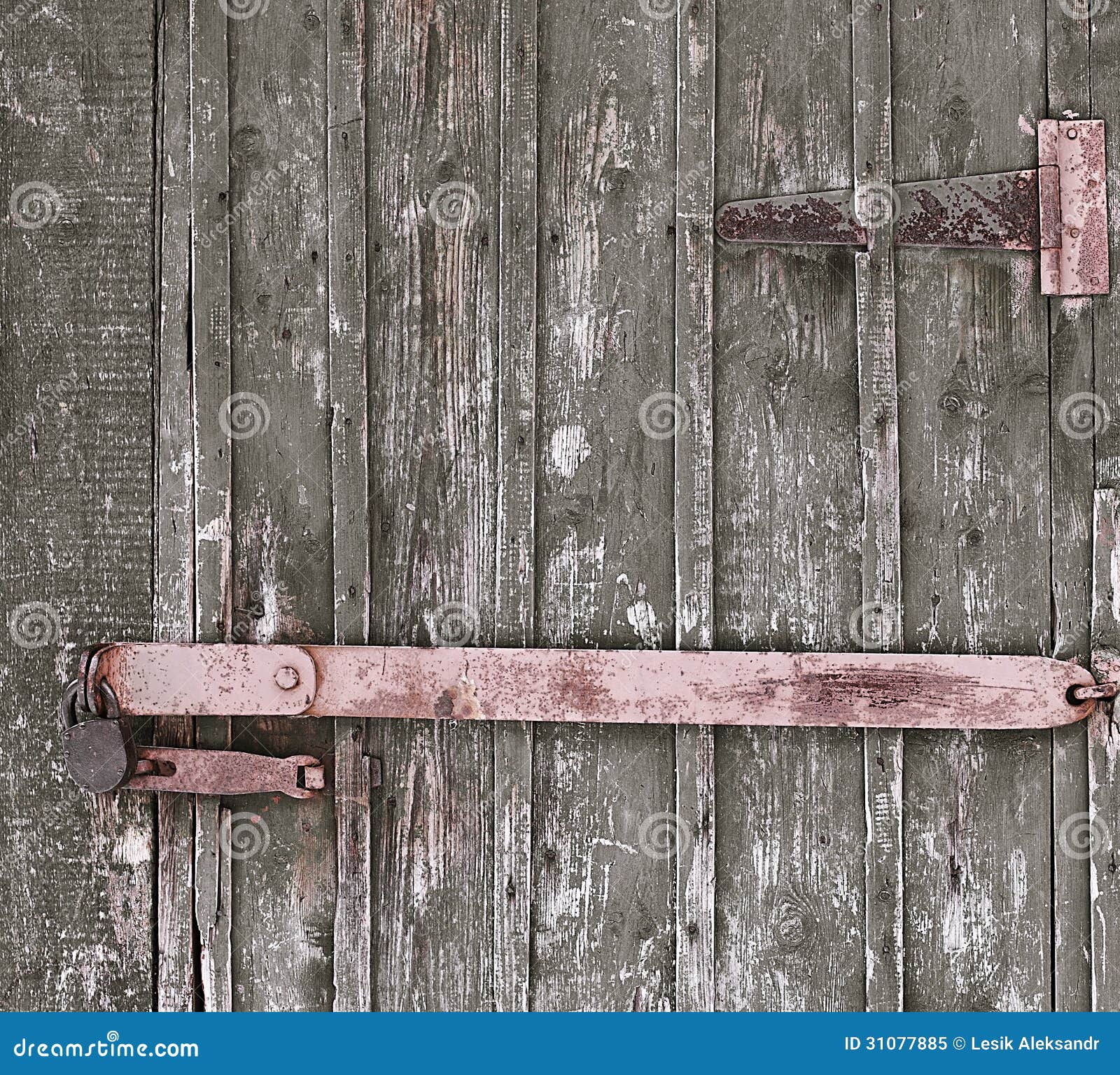 Old, Used and Rusty Iron Door Lock Stock Image - Image of metal, close ...