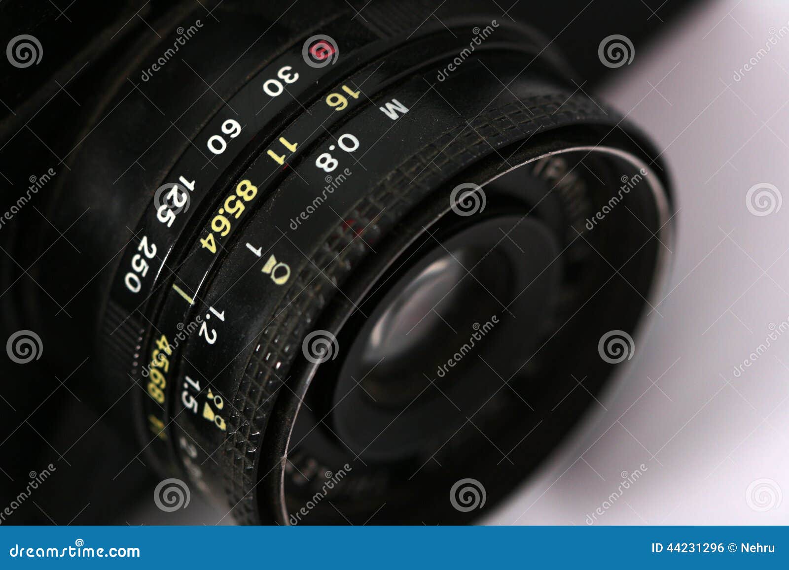 Old USSR Camera Lens, Details Stock Photo - Image of aperture, glass ...