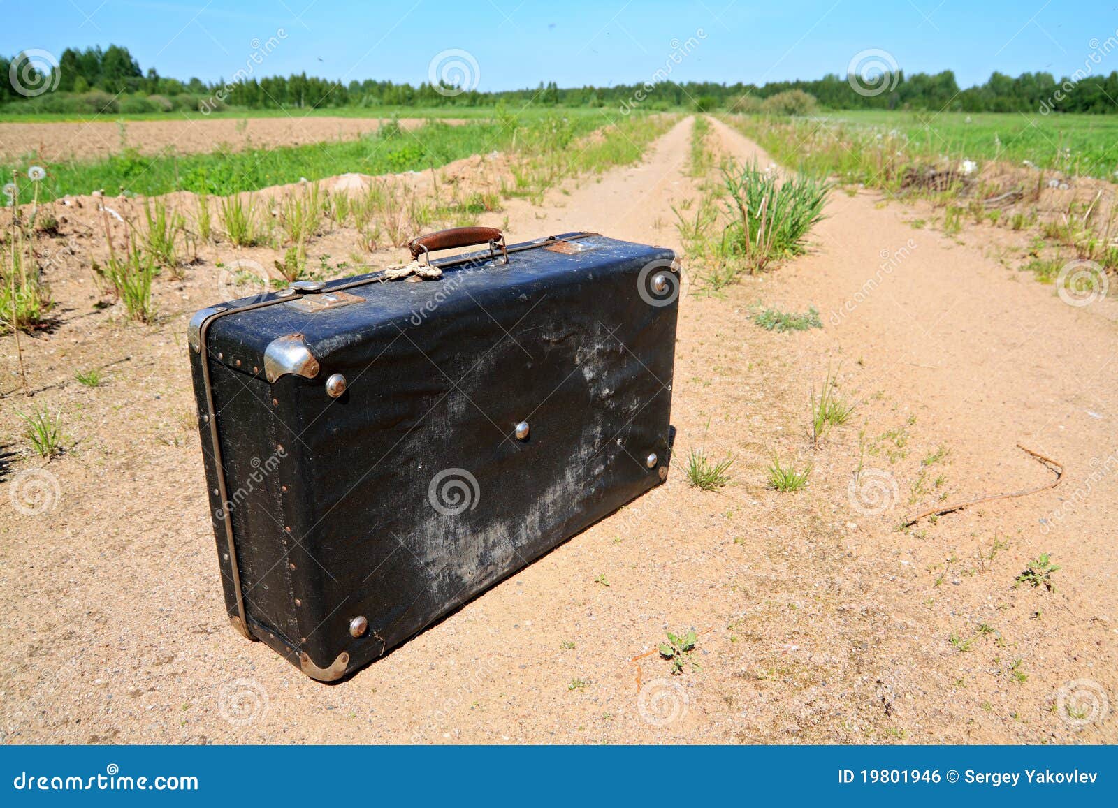 Old valise stock photo. Image of lock, ancient, green - 19801946