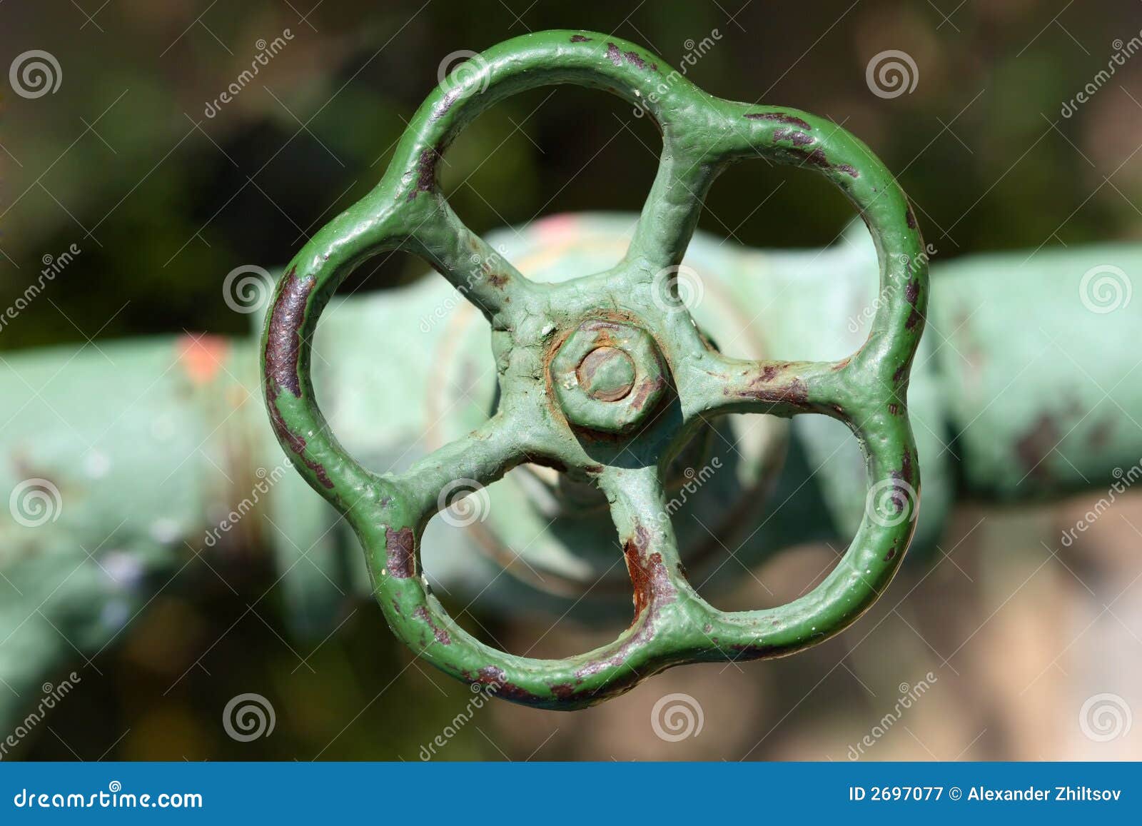 Old valve stock image. Image of liquid, hose, valve, wheels - 2697077