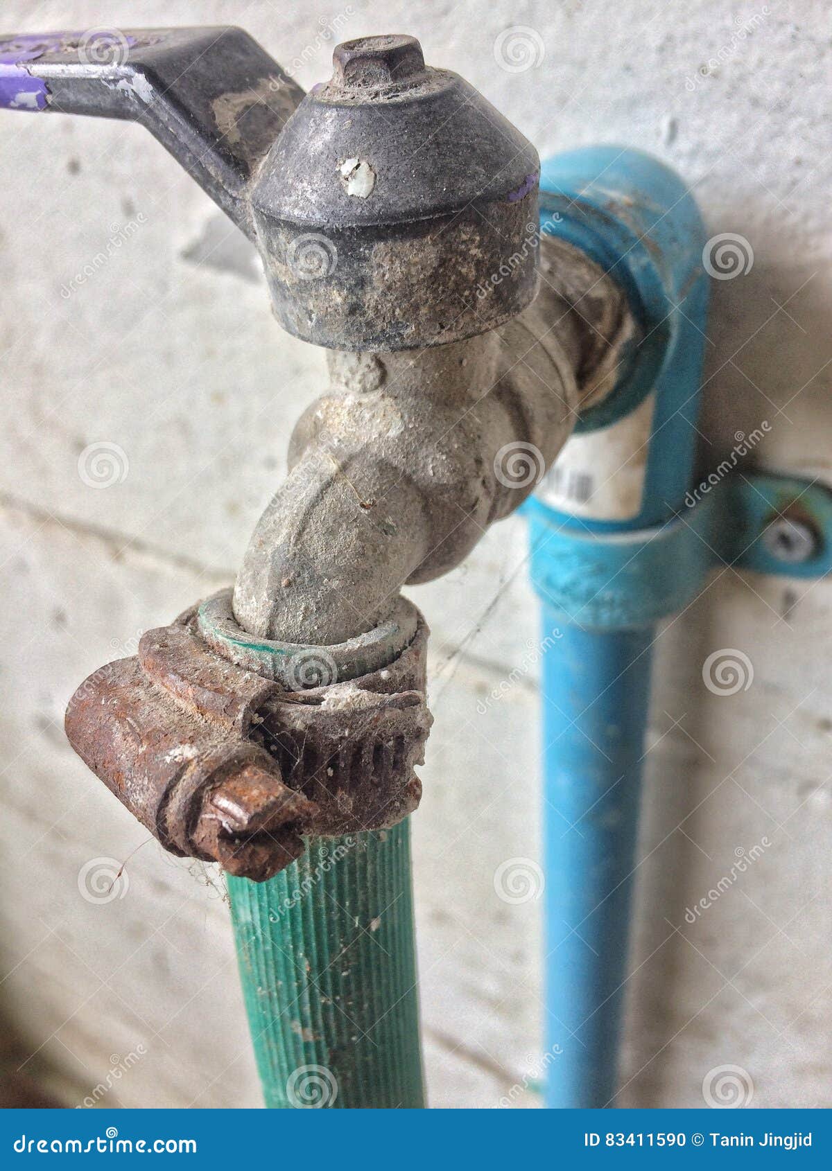 Old valve stock photo. Image of redrust, whiterust, valve - 83411590