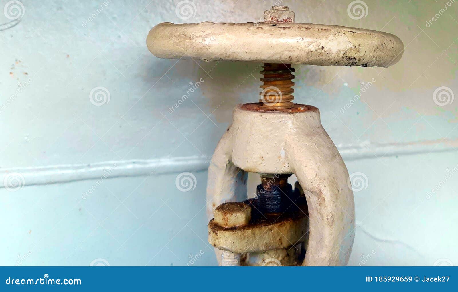 Old valve.Ship stock image. Image of ballast, ship, rusty - 185929659